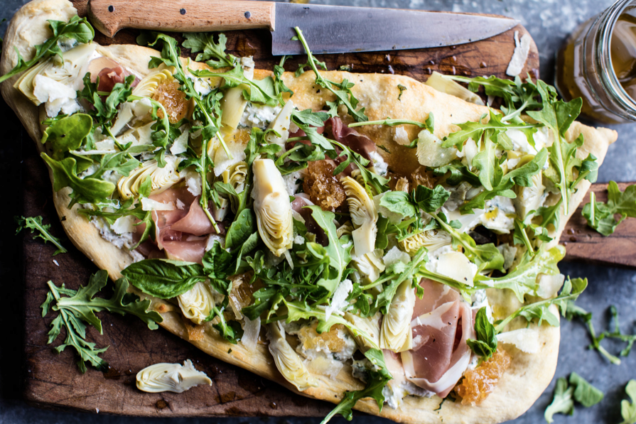 Recept: Flatbread met ricotta en artisjok - Kookpraatjes