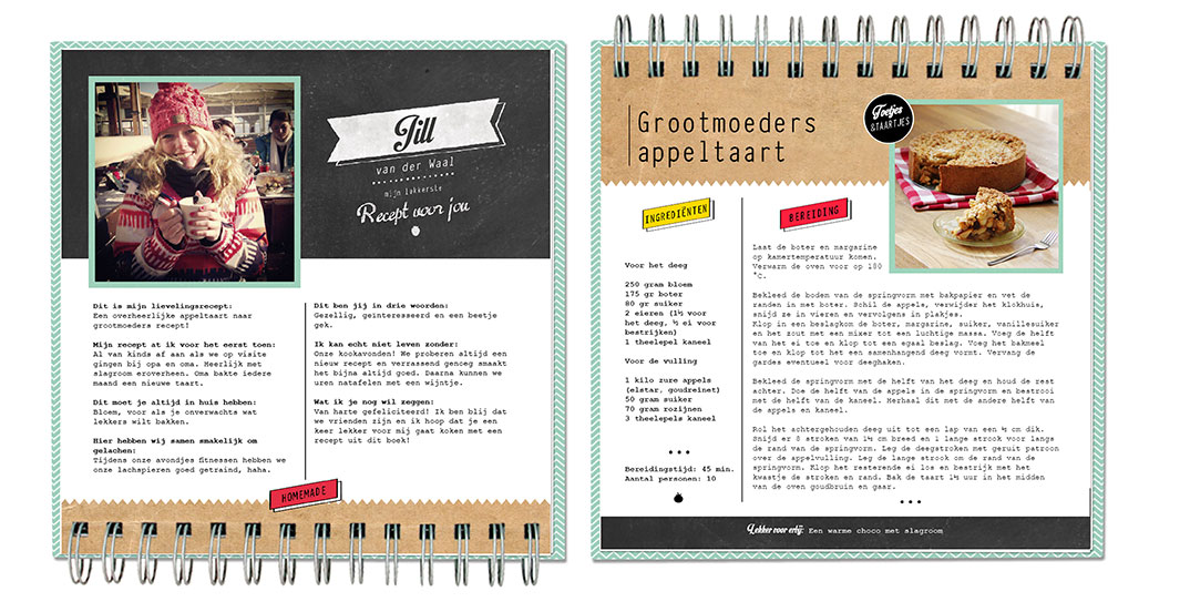 Cool! Je kunt nu zelf een receptenboek samenstellen - Kookpraatjes